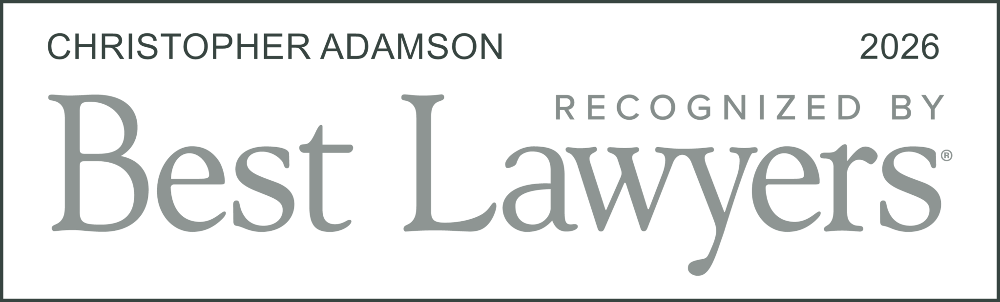 Christopher Adamson - Founder/Partner | Adamson Ahdoot