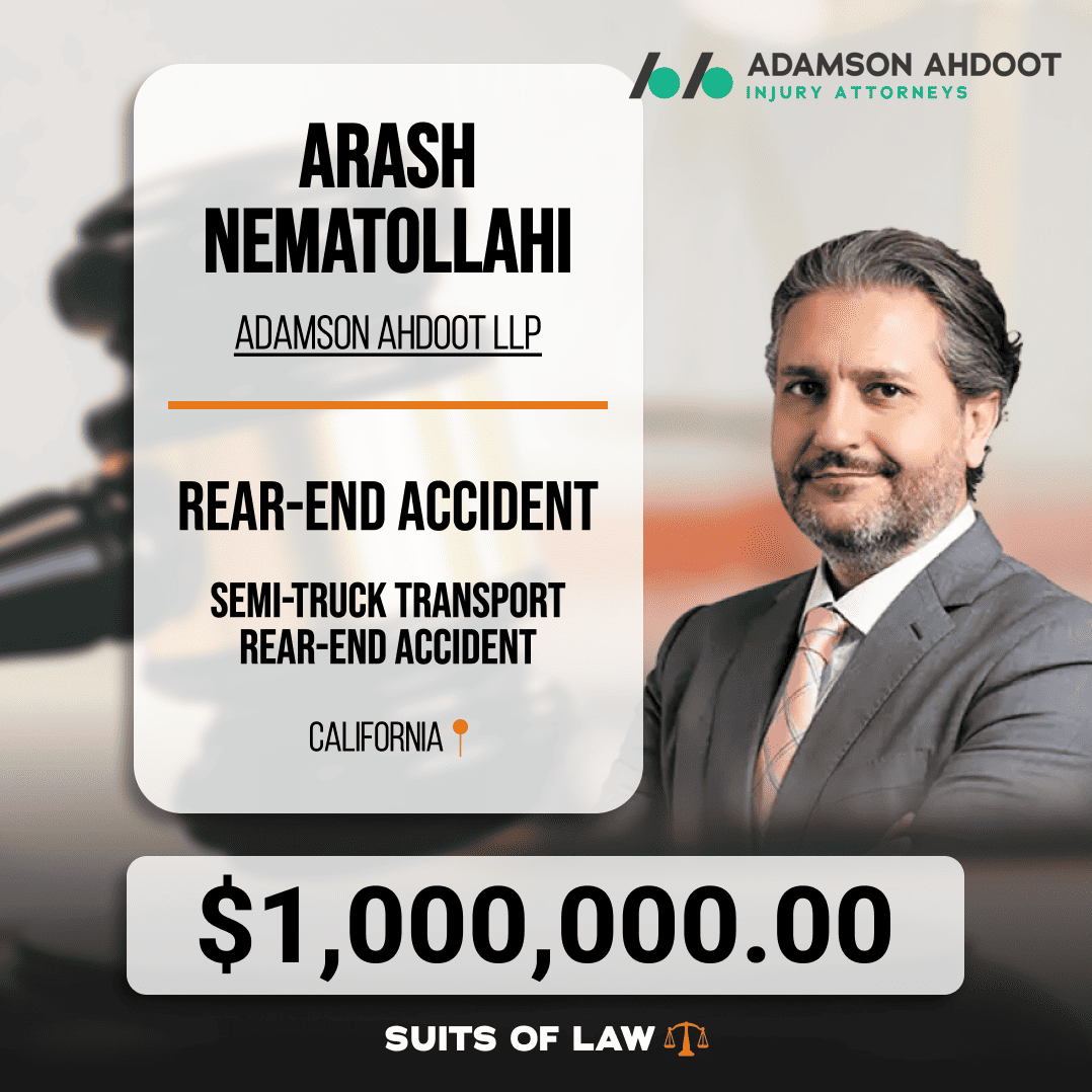 $1M for Rear-End Semi-Truck Accident | Adamson Ahdoot
